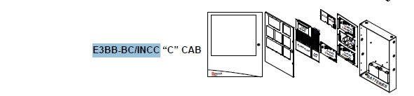 Gawewell-FCI E3BB-BC/INCC E3 Series Cabinet Enclosure-2 AVAILABLE ...