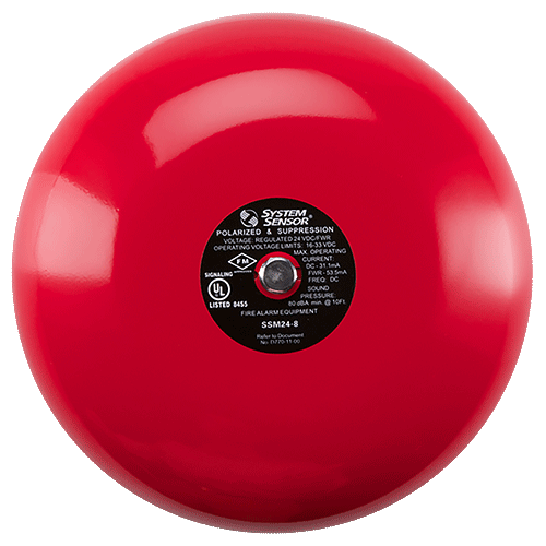 System Sensor SSM24-8 8" Bell 24VDC – Bass United